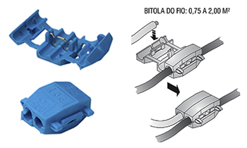 125-Conector eletro tap – POLITÉCNICA COMPONENTES INDUSTRIAIS